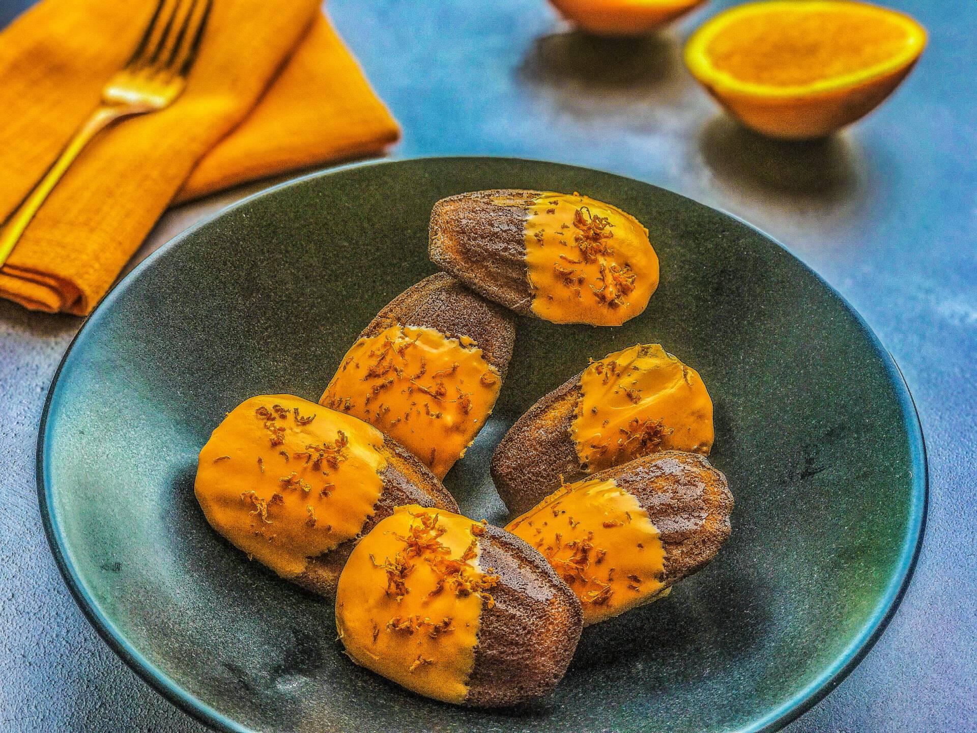 Jaffa Orange Chocolate Madeleines | Jaffa Fruit