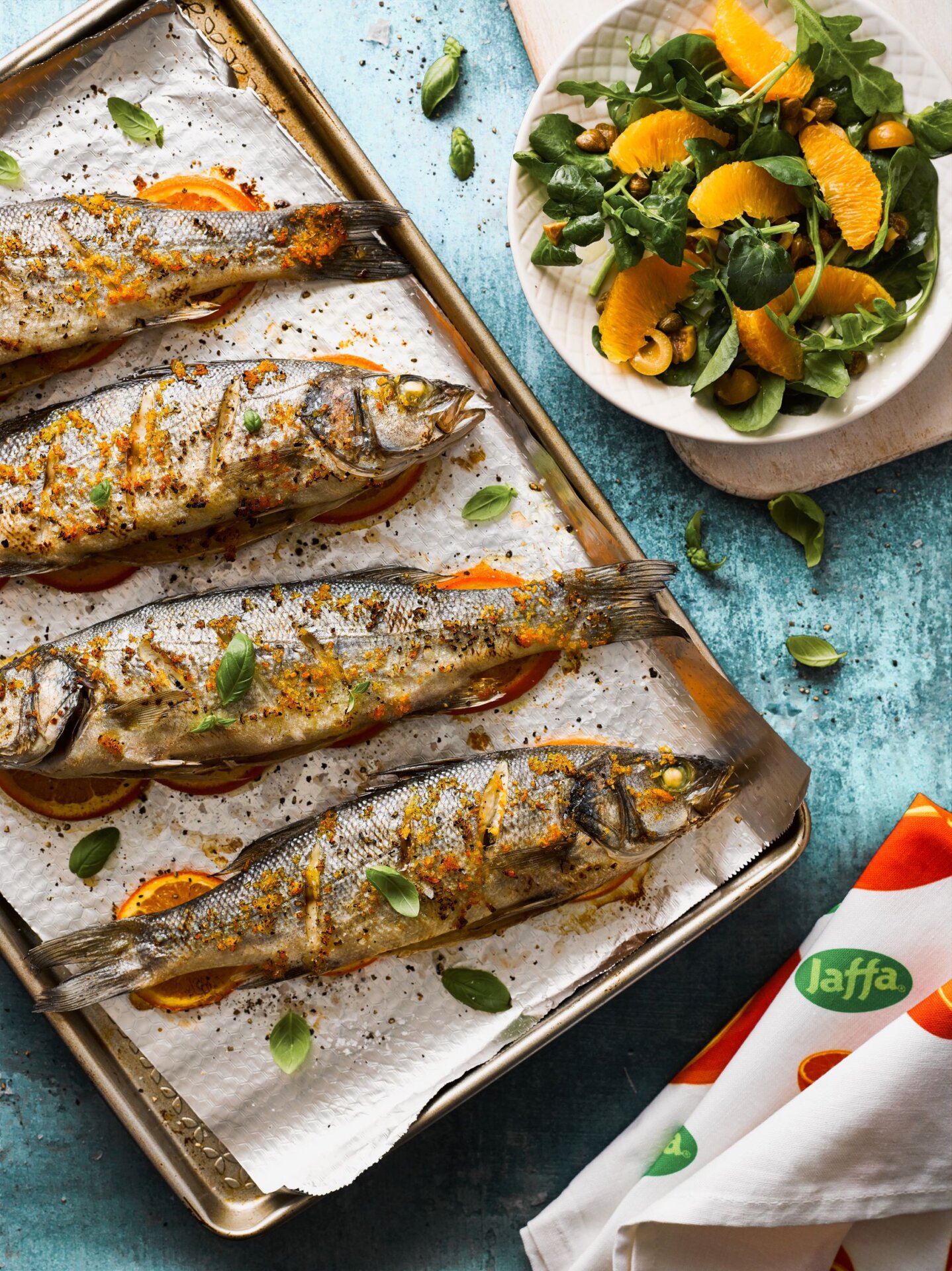 Jaffa Orange and Lemon Spiked Sea Bass | Jaffa Fruit